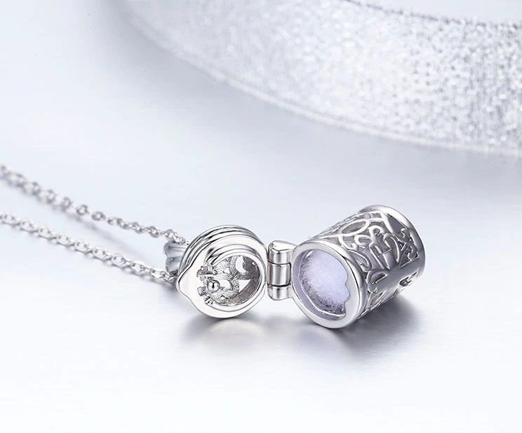 Colar Difusor Aromático Pingente Aço antialérgico Para aromaterapia ...