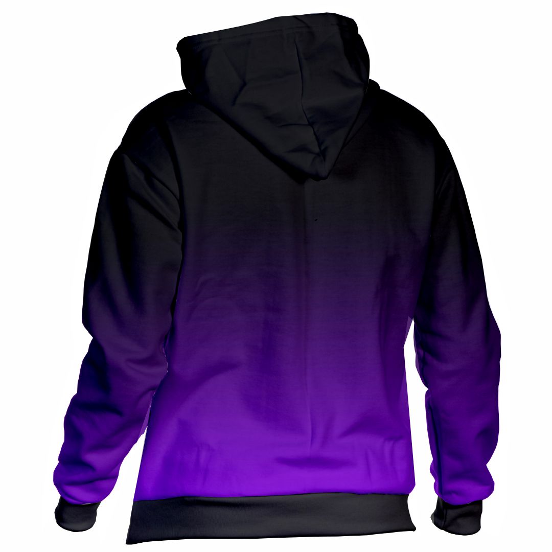 Moletom Degrade Preto Roxo - EFECT
