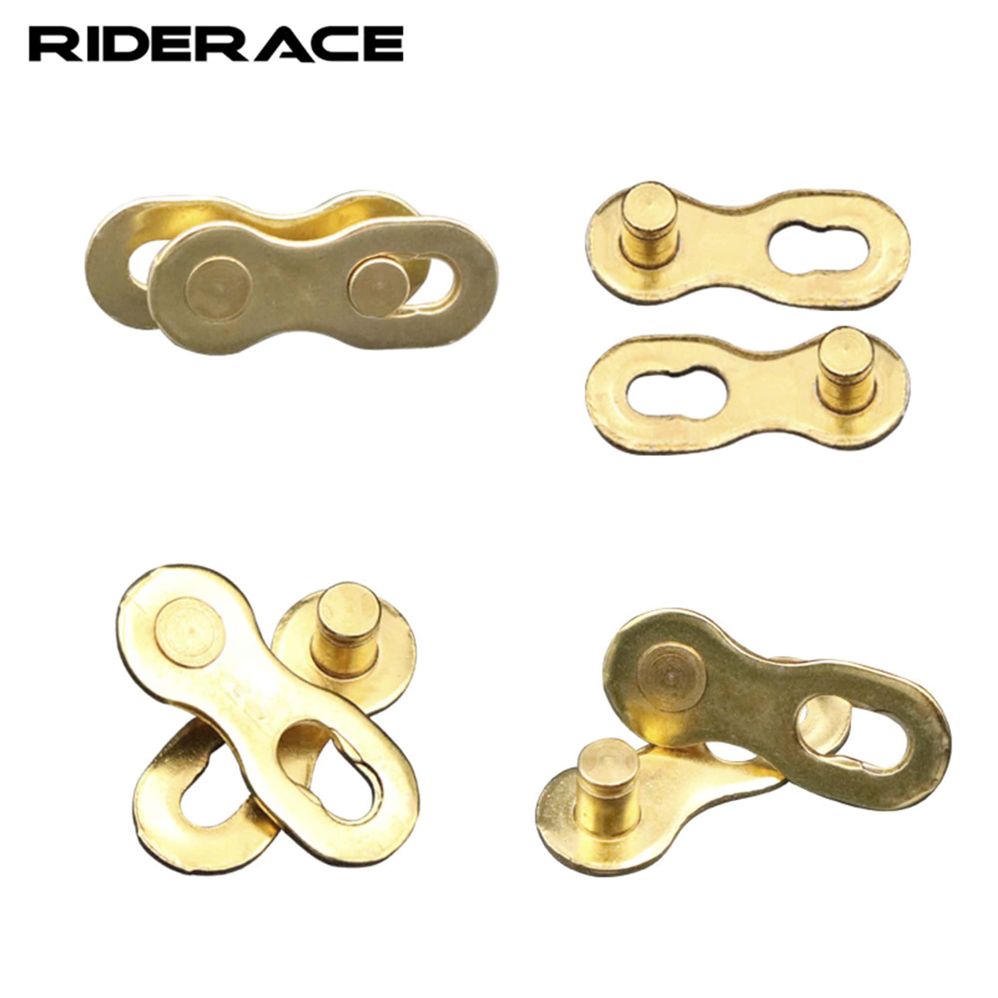Kit 5 Unidades Power Link Dourado 10V Emenda Rápida Corrente Bike MTB ...