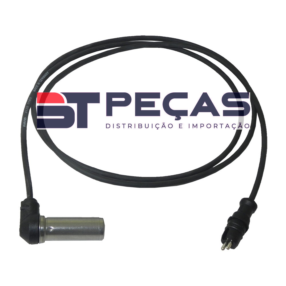 41200560 - SENSOR 90° ABS DIANTEIRO 1.500mm (IVECO) - BT Peças para ...