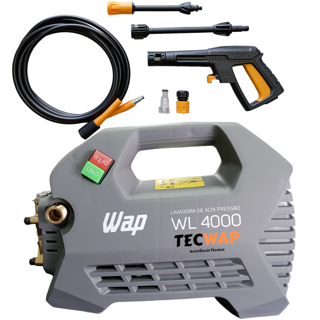 Lavadora Alta Pressão 1950psi Motor Indução Wl4000 Wap - TecWap ...