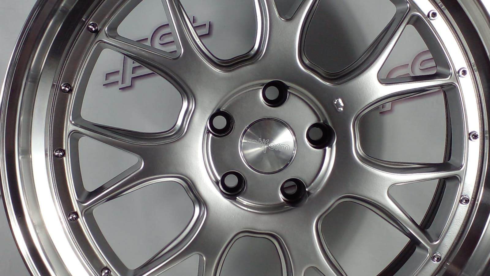 Rodas Rotiform BBS 5356 Prata Borda Polida 5x113 - 20x8,5 - Rally Som ...