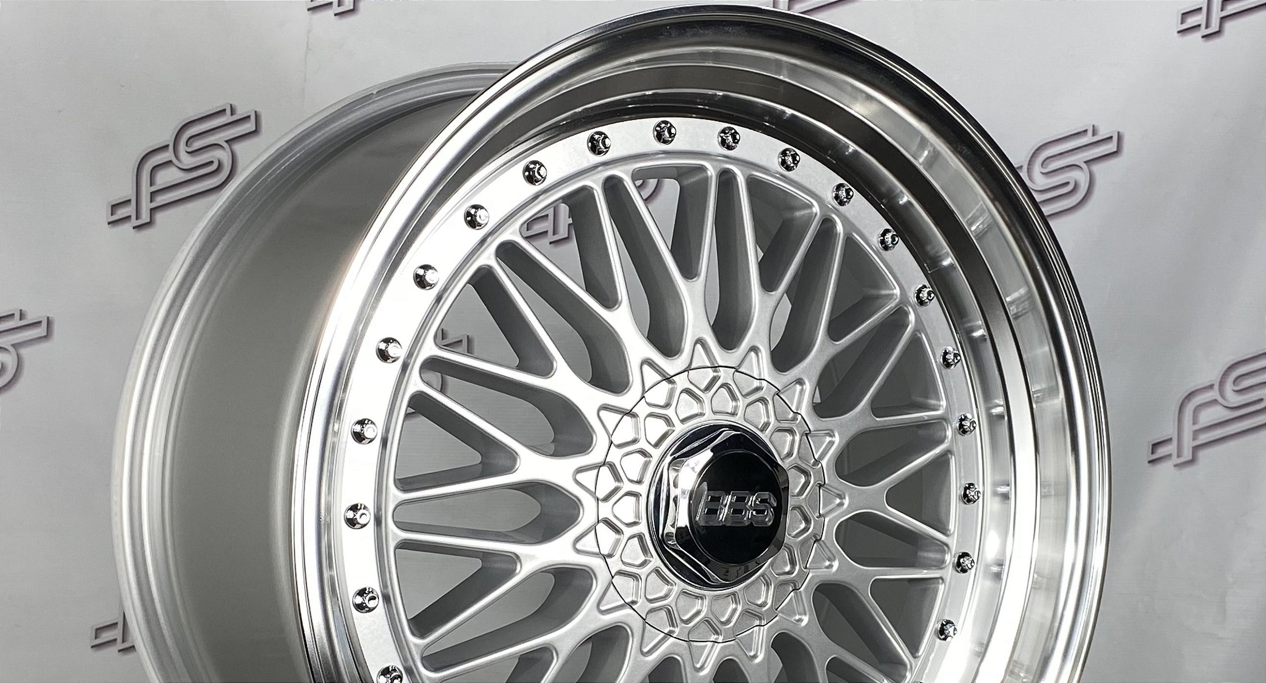 Jogo De Rodas BBS Prata Borda Diamantado 5x114 e 5x120 - 20x8,5 e 20x9 ...