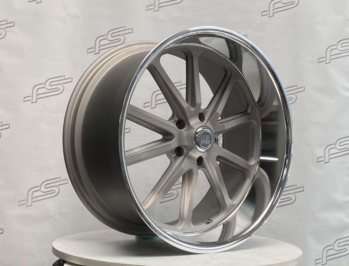 Jogo de Roda U.S Mags Rambler Grafite Fosca Aro 22 /Tala 9 e 11 ...