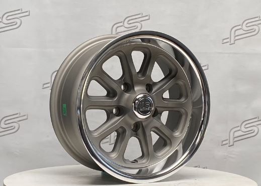 Jogo de Rodas U.S Mags Rambler Grafite Fosca Aro 15 /Talas 7" e 8 ...