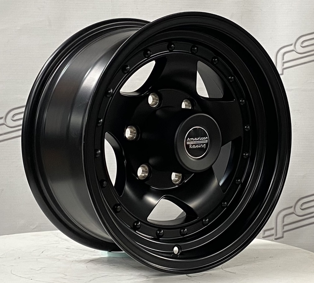 Jogo de Roda American Racing AR235 Preto 6X139 - 15X7 Offset -6 (Nv) - Rally Som Store | Rodas ...
