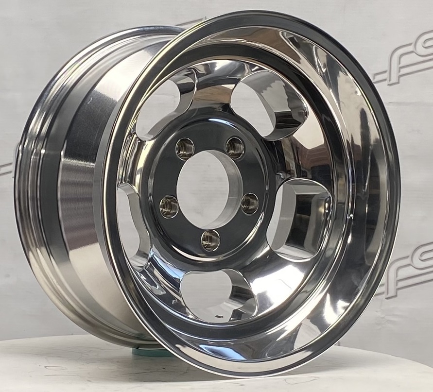 Jogo de Roda U.S Mags Indy Polish Aro 17 / Tala 9 / Furação 5x139,7 ...