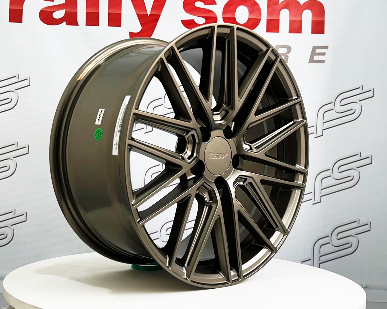 Jogo de Roda TSW Pescara Fume 5x112 - 18x8,5 Offset 32 - Rally Som ...