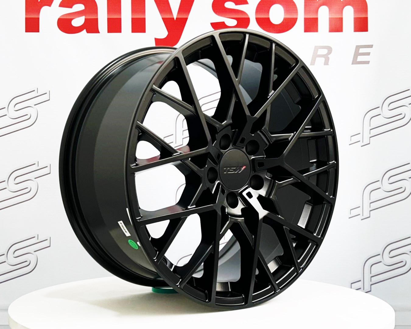 Jogo de Roda TSW Sebring Preto Fosco 5x108 - 18x8,5 Offset 42 - Rally ...