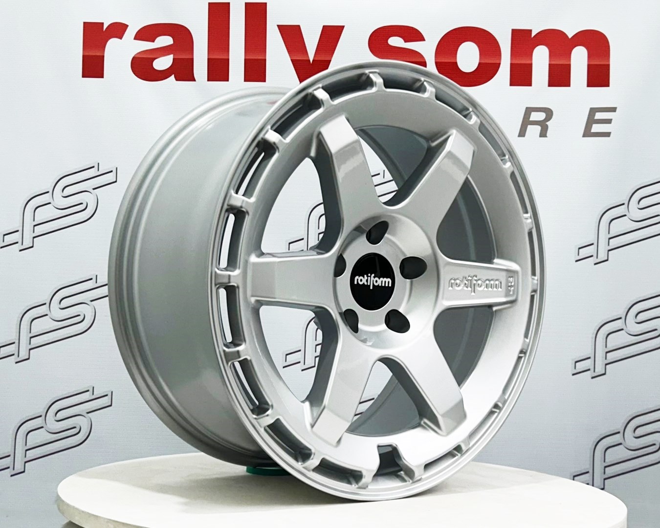 Jogo Roda Rotiform KBI Prata 5x120 - 19x8,5 Offset 35 (Nv) - Rally Som ...