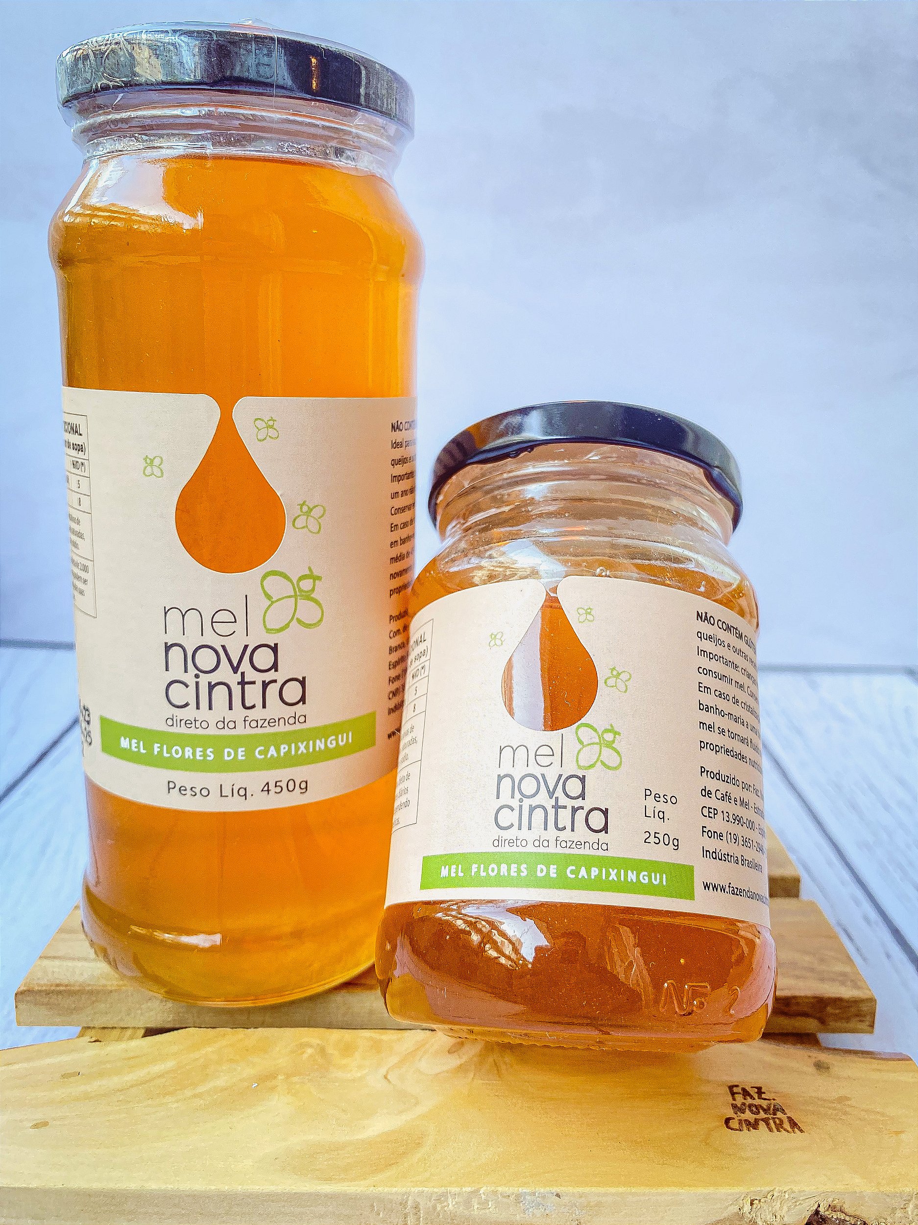 Mel Flores de Capixingui - 450g - Nova Cintra