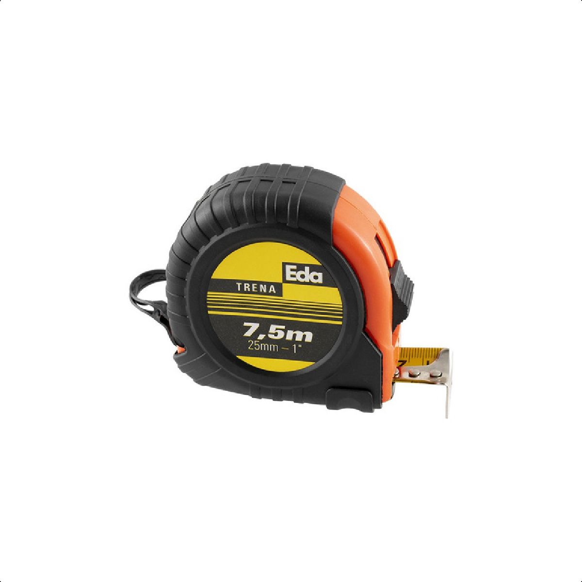 Trena 7,5m x 25mm Emborrachada Eda Standart - Bragante Ferramentas