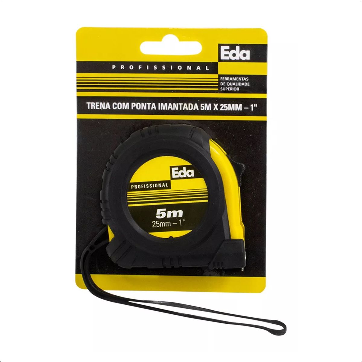 Trena 5mX25mm Ponta Imantada Emborrachada Eda Profissional - Bragante ...