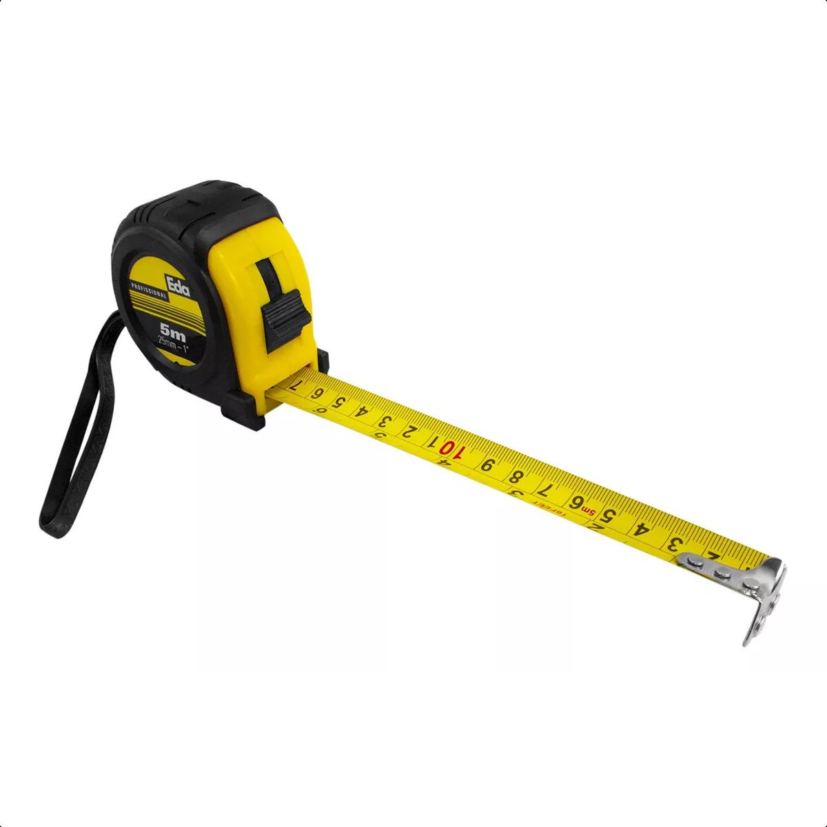 Trena 5mX25mm Ponta Imantada Emborrachada Eda Profissional - Bragante ...