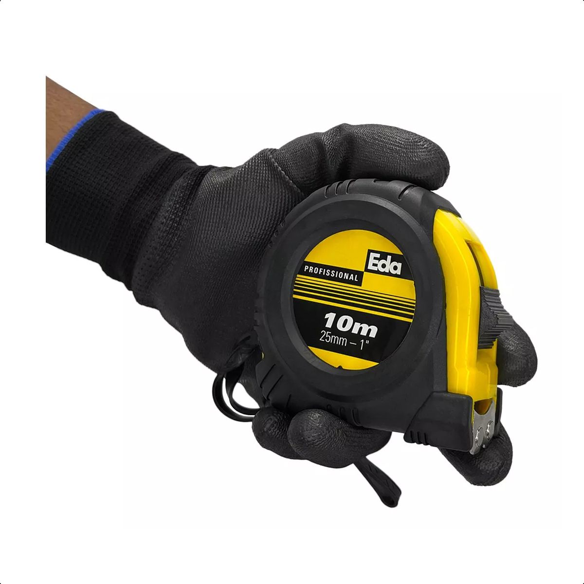 Trena 10mX25mm Ponta Imantada Emborrachada Eda Profissional - Bragante ...