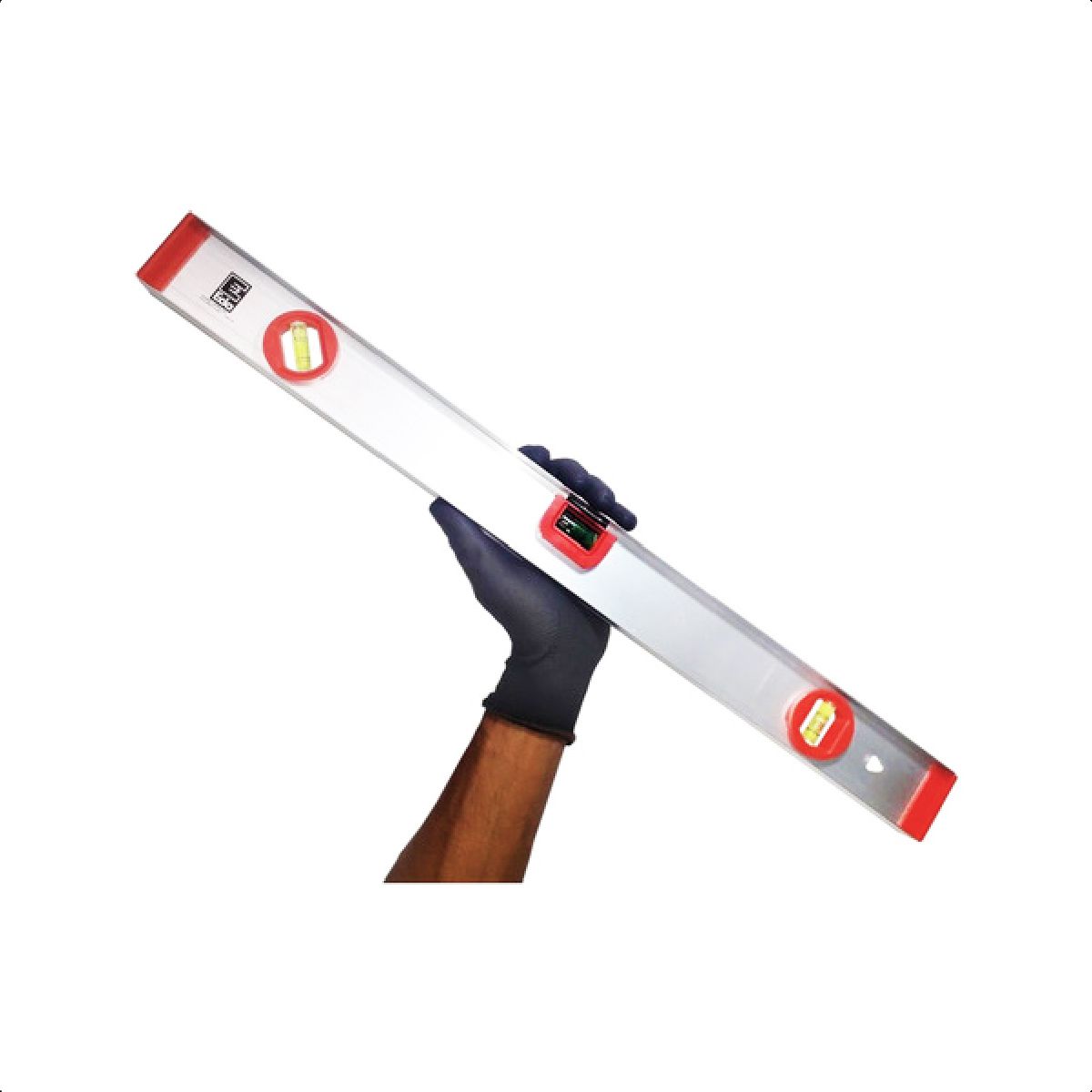 Nível de Alumínio 60cm 3 Bolhas Profissional - Bragante Ferramentas