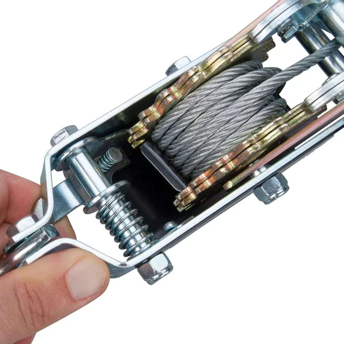 Guincho Manual Mini Tirfor Com Catraca Max 2T Cargas Carros - Bragante ...