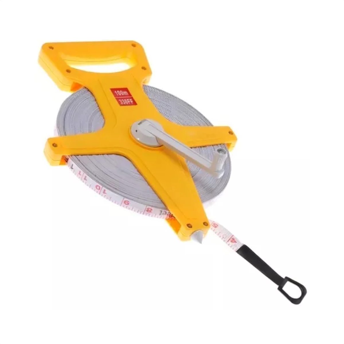 Trena Fibra De Vidro Caixa Aberta 100M Medida Dupla - Bragante Ferramentas