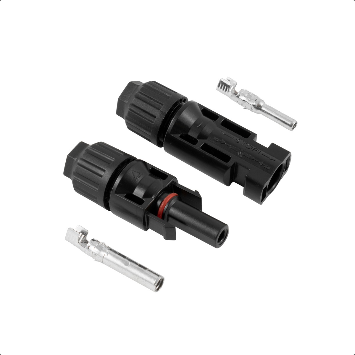 Kit 90 Pares de Conectores MC4 Para Sistemas Fotovoltaico - Bragante ...