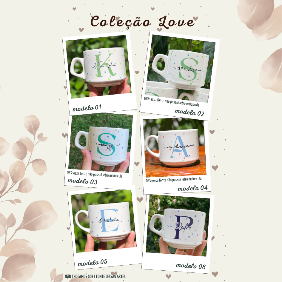 Kit Xícara e Pires de Madeira c/ Porta Retrato - Brava