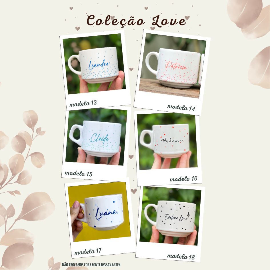 Kit Xícara e Pires de Madeira c/ Porta Retrato - Brava