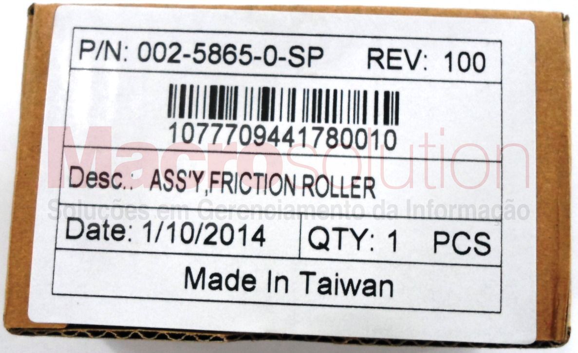 Consumíveis Scanners Avision Avision AV188 Friction Roller - Macrosolution
