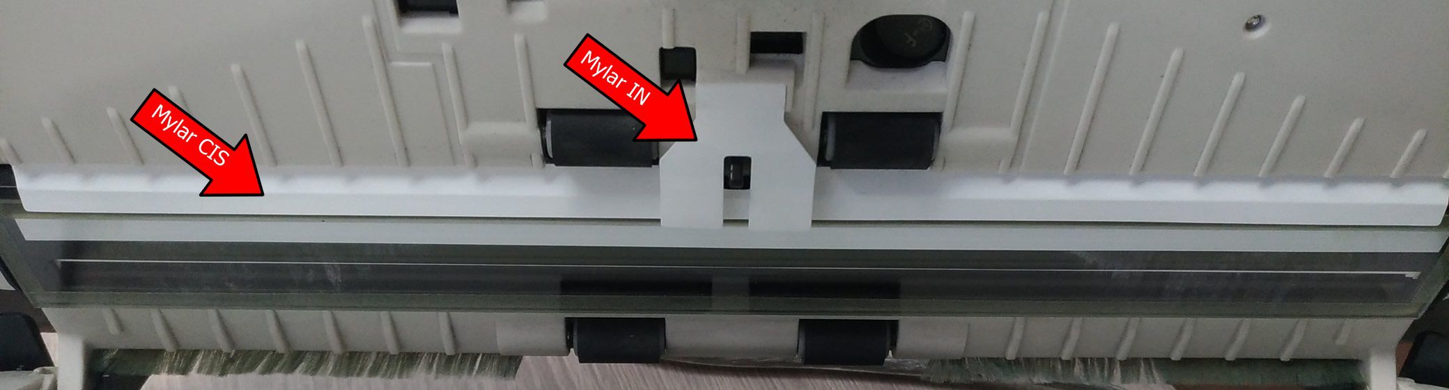 Consumível e Peças de Scanners Avision AV176 Fita Mylar CIS - Macrosolution