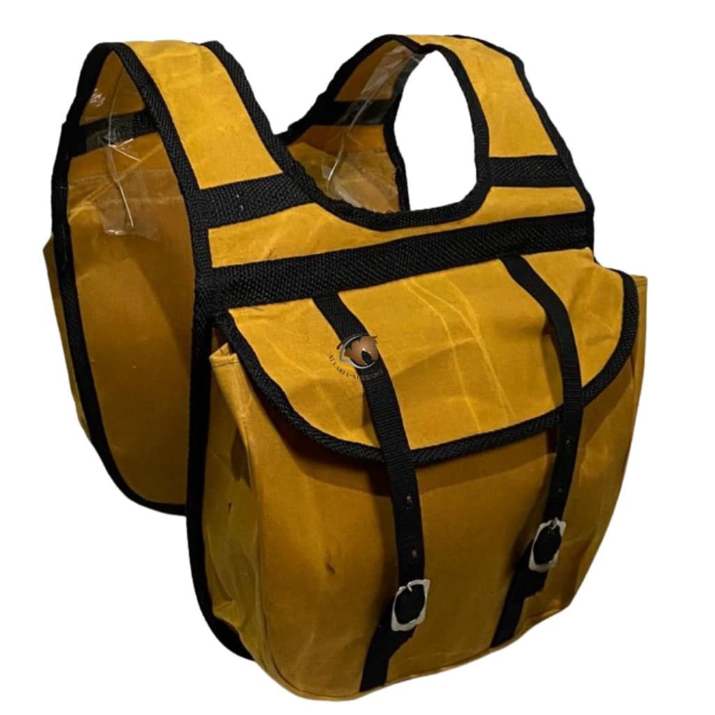 Alforge em Lona Para Sela E Arreios Bolsa Bornal Pessuelo - SELARIA SERRANO