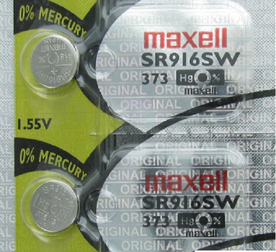 Kit com 5 Baterias Maxel 373 originais - gamashop