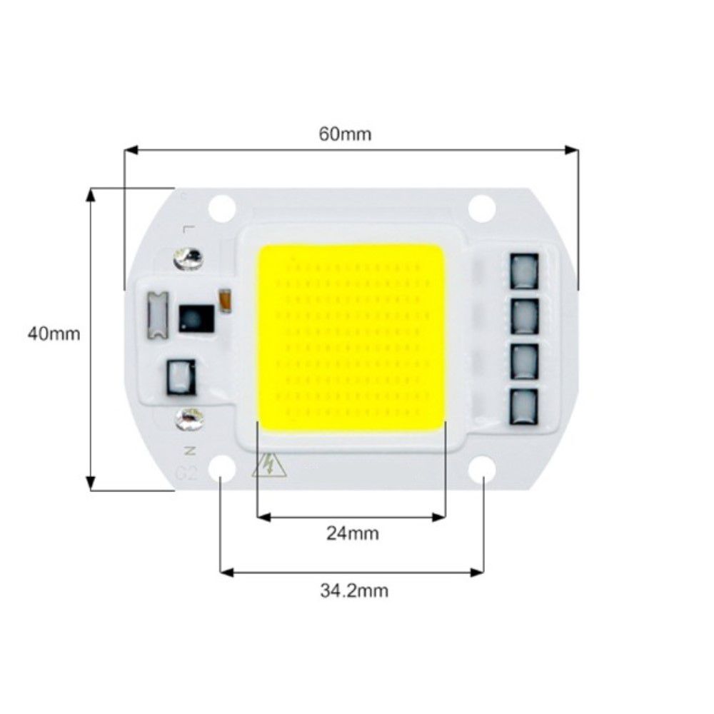CHIP DE LED 50W 110V BRANCO FRIO INTELIGENTE SEM REATOR - MFL ACESSORIOS LTDA