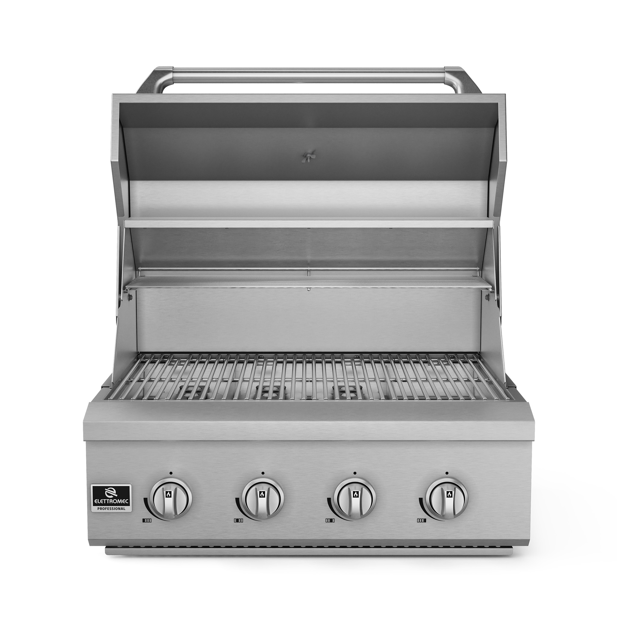 Churrasqueira Professional Gás 30 Polegadas 76cm Elettromec Inox - Unikitchen - Eletrodomésticos ...