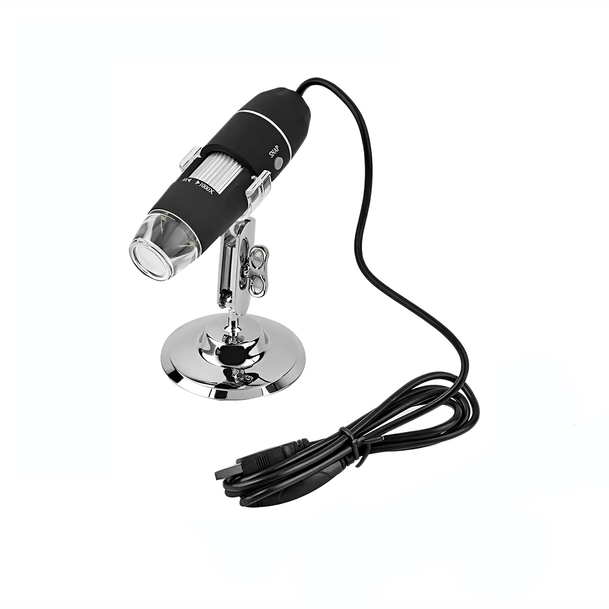 Microscópio Com Zoom Ótico Digital Luz LED Portátil - Catálogo GrupoShopMix