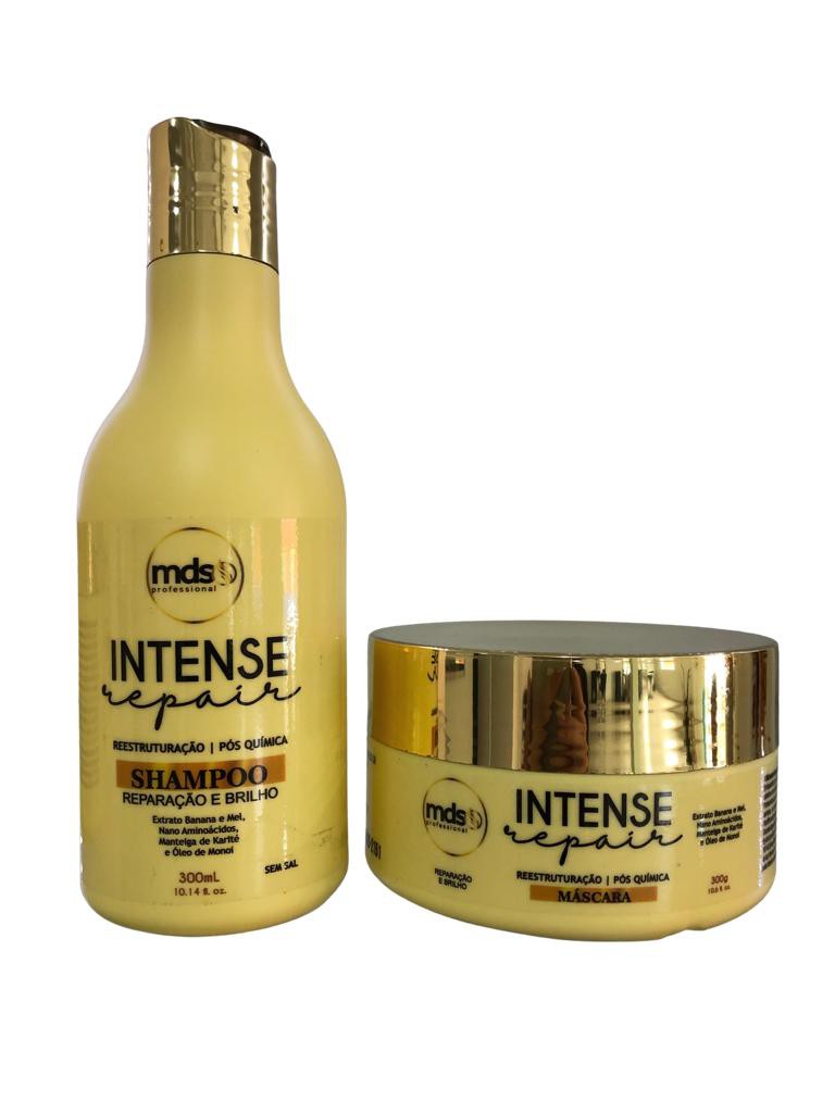 MDS | kit Shampoo + Máscara Hidratação Intense Repair 300ml - MDS ...