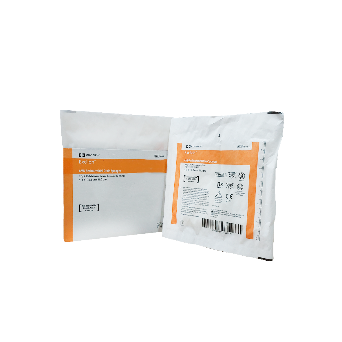 Curativo Excilon 0,2%, Gaze com PHMB, 10 x 10cm – Caixa 25 Unidades ...