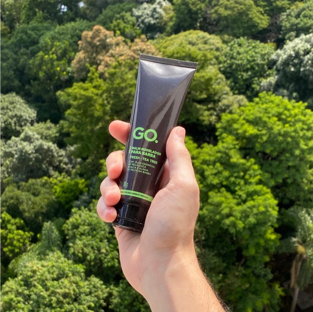 GO. MODELADOR CABELO E BARBA TEA TREE - 90G - Barba Nobre