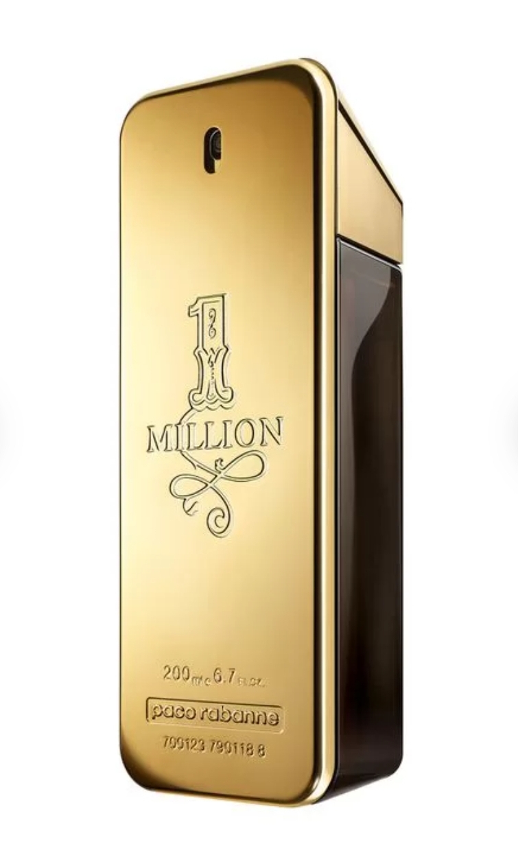 Perfume Paco Rabanne One Million Masculino Eau De Parfum 100ml - Barba ...