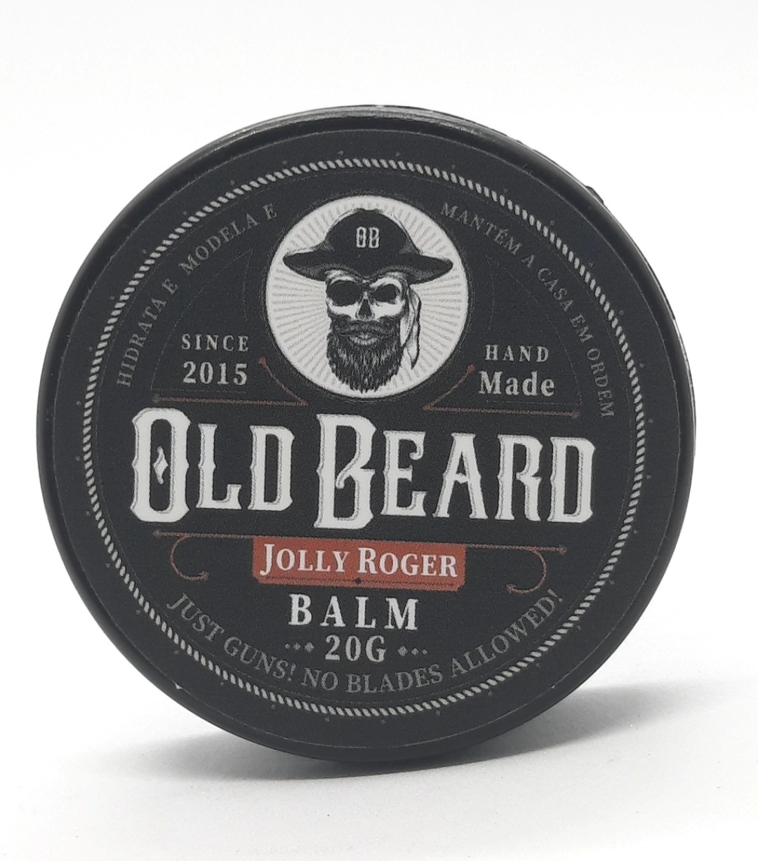 Balm Cera Modelador de Barba Jolly Roger 20g - Barba Nobre