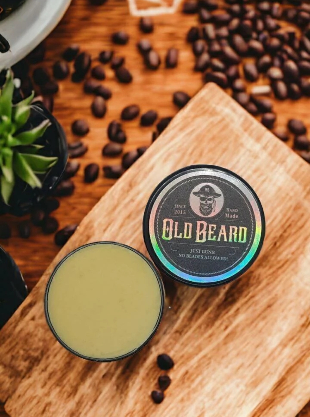 Balm Cera modelador Black Beard café 20g - Barba Nobre