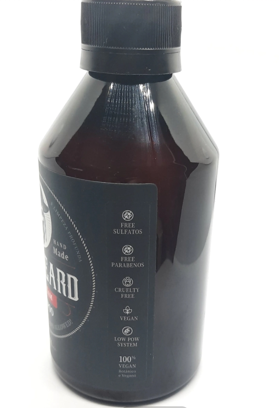 Shampoo para Barba e Cabelo Black Sam 240ml - Barba Nobre