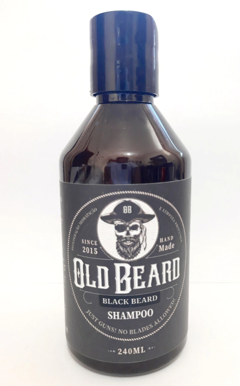 Shampoo para Barba e Cabelo Black Beard Café 240ml - Barba Nobre