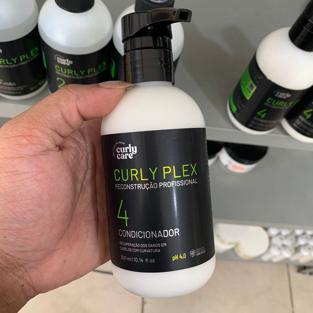 Condicionador Reconstrutor Curly Plex 300ml Curly Care - Niale ...