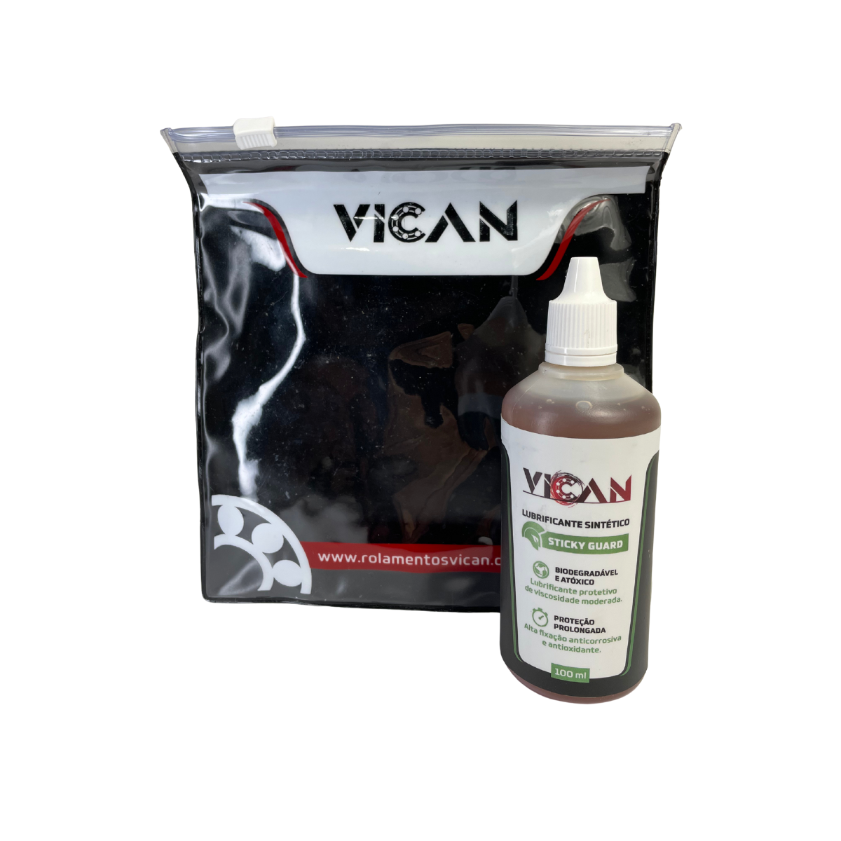 ÓLEO LUBRIFICANTE VICAN STICKY GUARD 100ML - Vican - Rolamentos