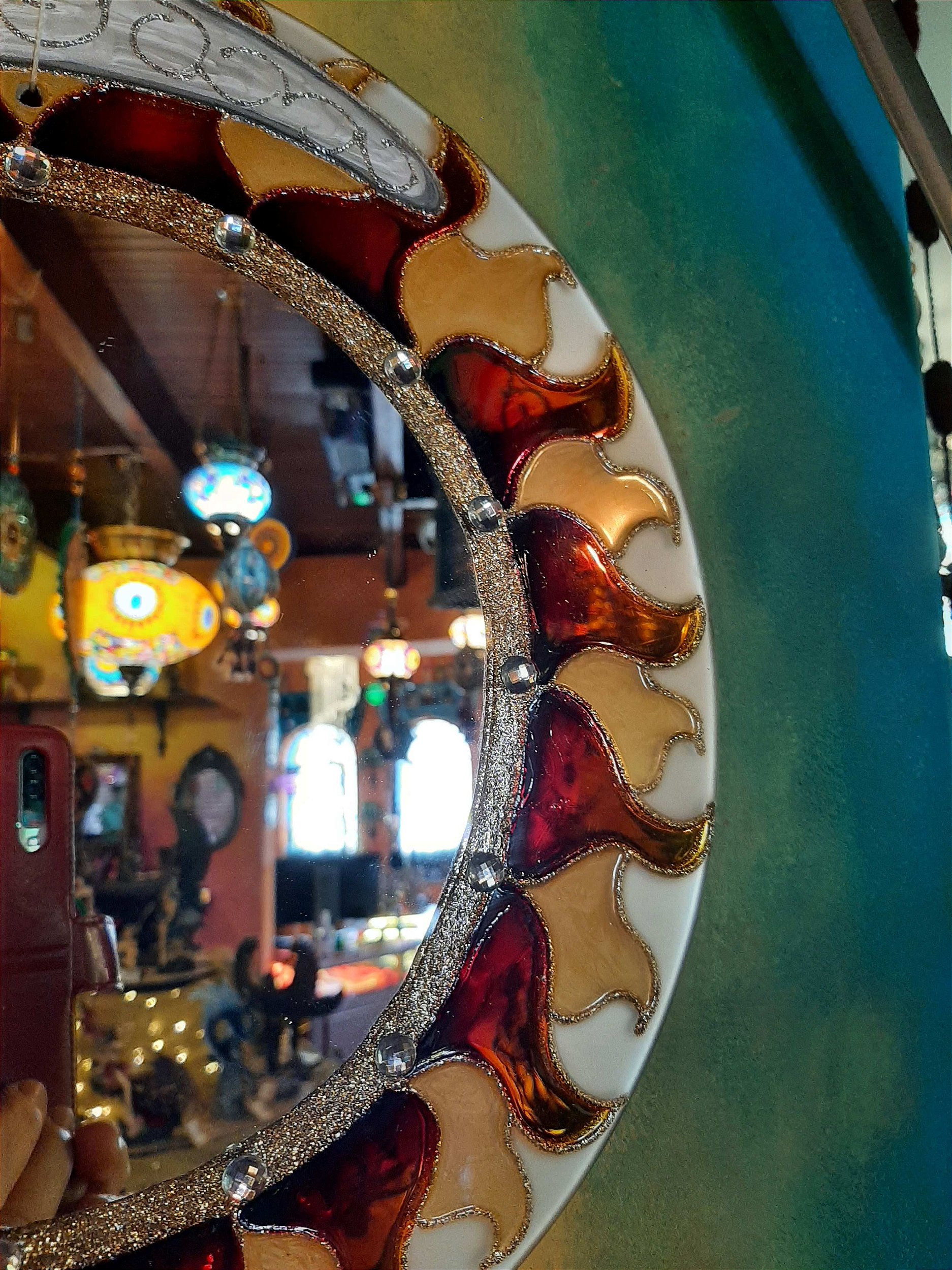 ESPELHO LUA E SOL, 30 CM - Arati