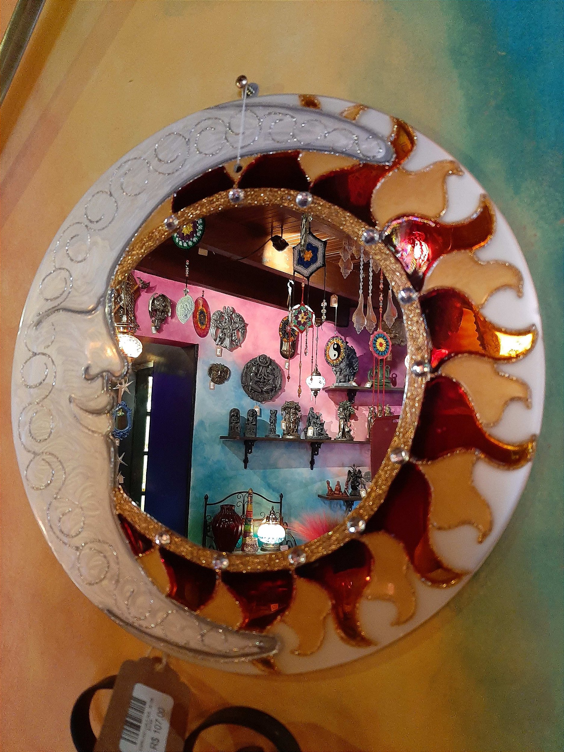 ESPELHO LUA E SOL, 30 CM - Arati