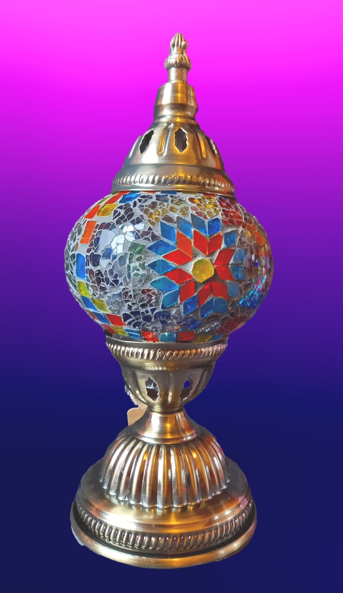 ABAJUR TURCO 30CM, COLORIDO - Arati