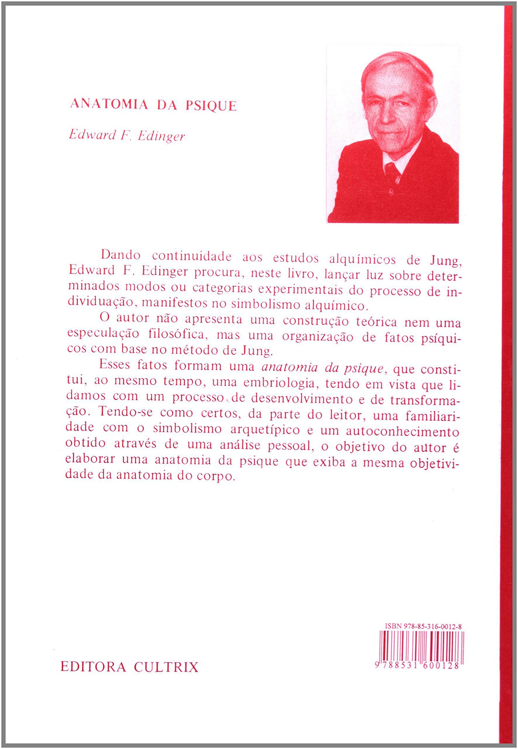 ANATOMIA DA PSIQUE, O SIMBOLISMO ALQUÍMICO NA PSICOTERAPIA. EDWARD ...