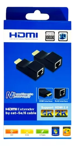 Extensor Genérico Hdmi X Lan 30m - JD Informática MS - A loja que Campo ...