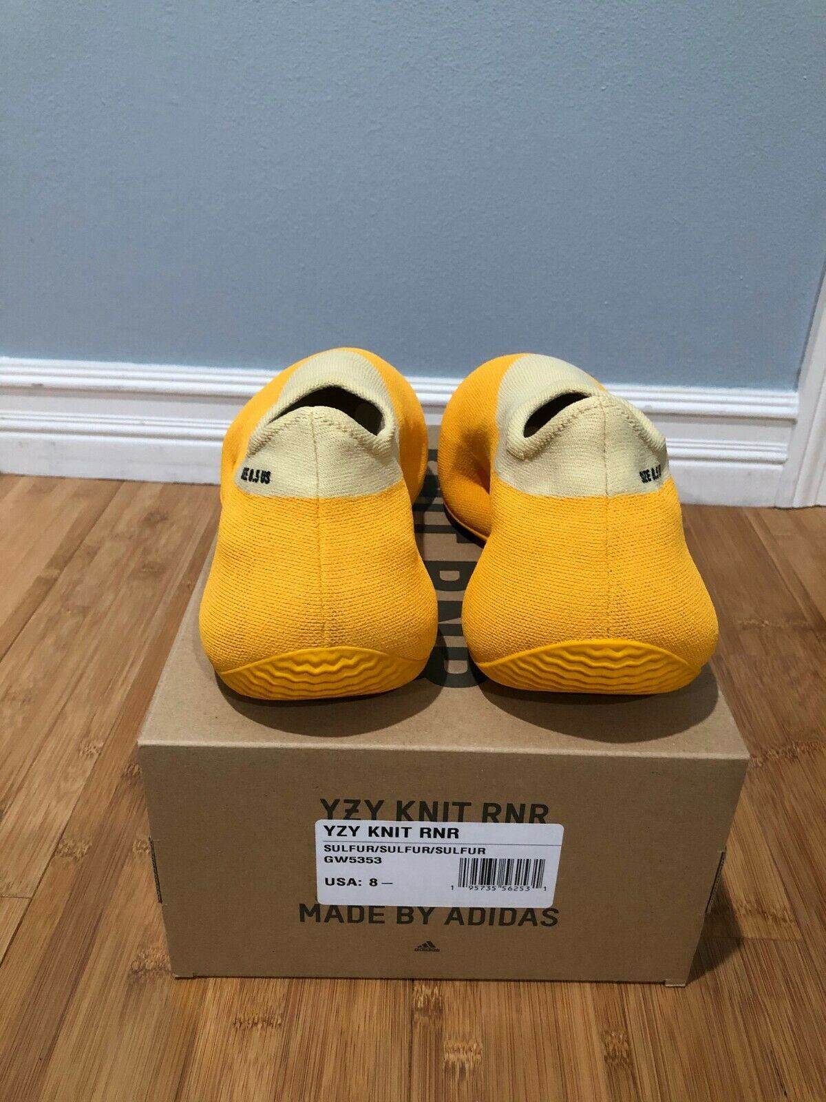 adidas Yeezy Knit Runner 'Sulfur' - Boutique ZeroUm | Conceito Hype de A-Z