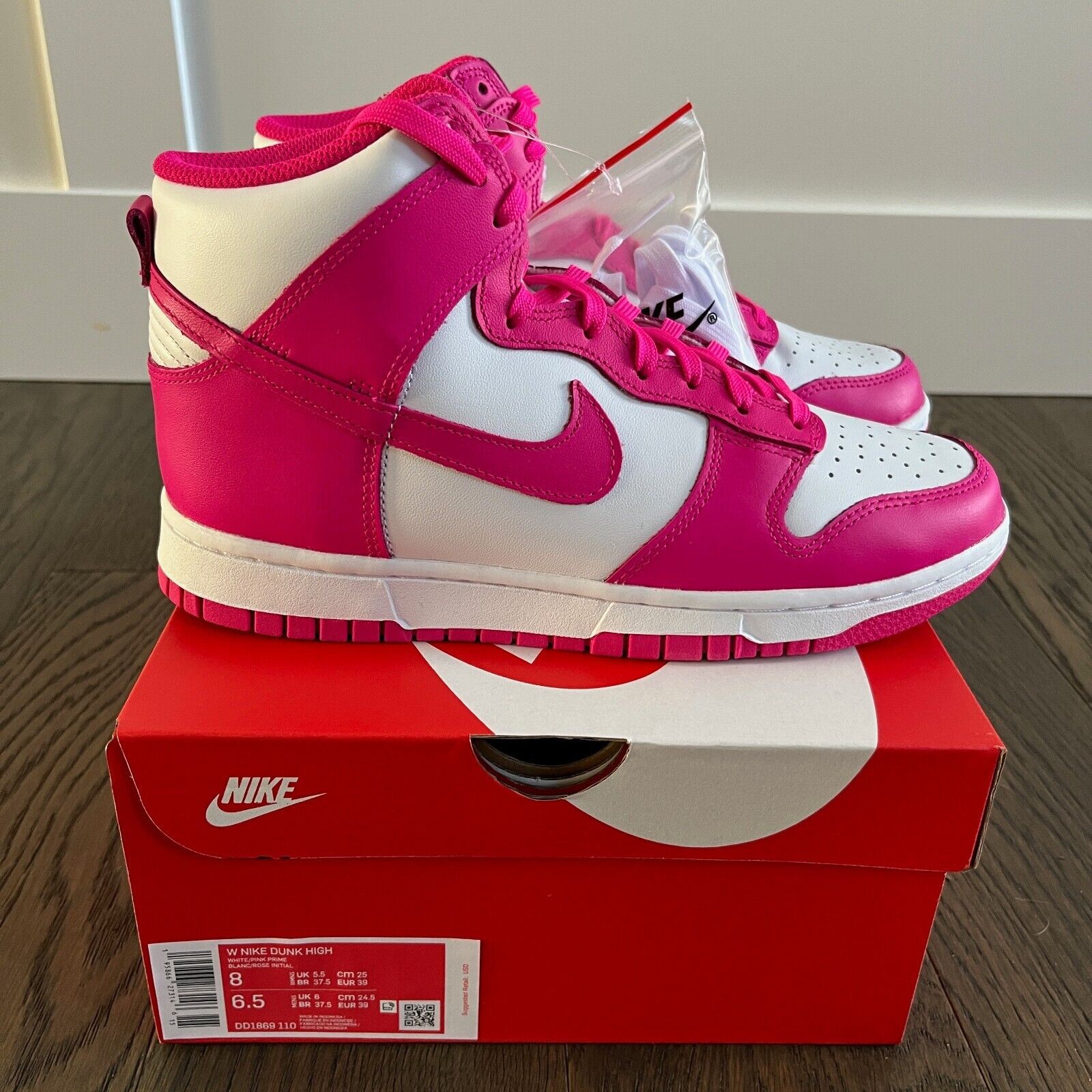 Nike Dunk High 'Pink Prime' - Boutique ZeroUm | Conceito Hype de A-Z