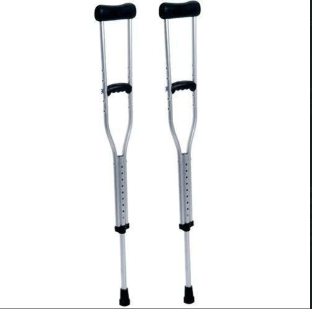 MULETA AXILAR ALUMÍNIO COM REGULAGEM CLICK - DILEPÉ - OPMSAUDE